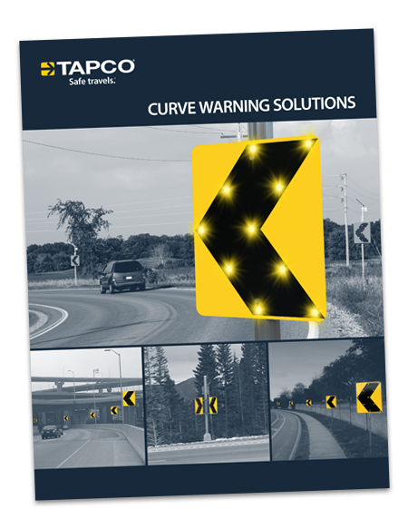 Curve Warning and Guidance Systems (CWGS™) | TAPCO - Traffic & Parking ...